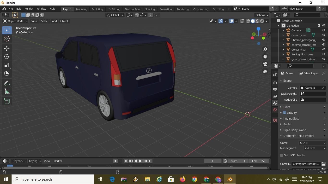 2011 Perodua Viva ELITE 3D model | CGTrader