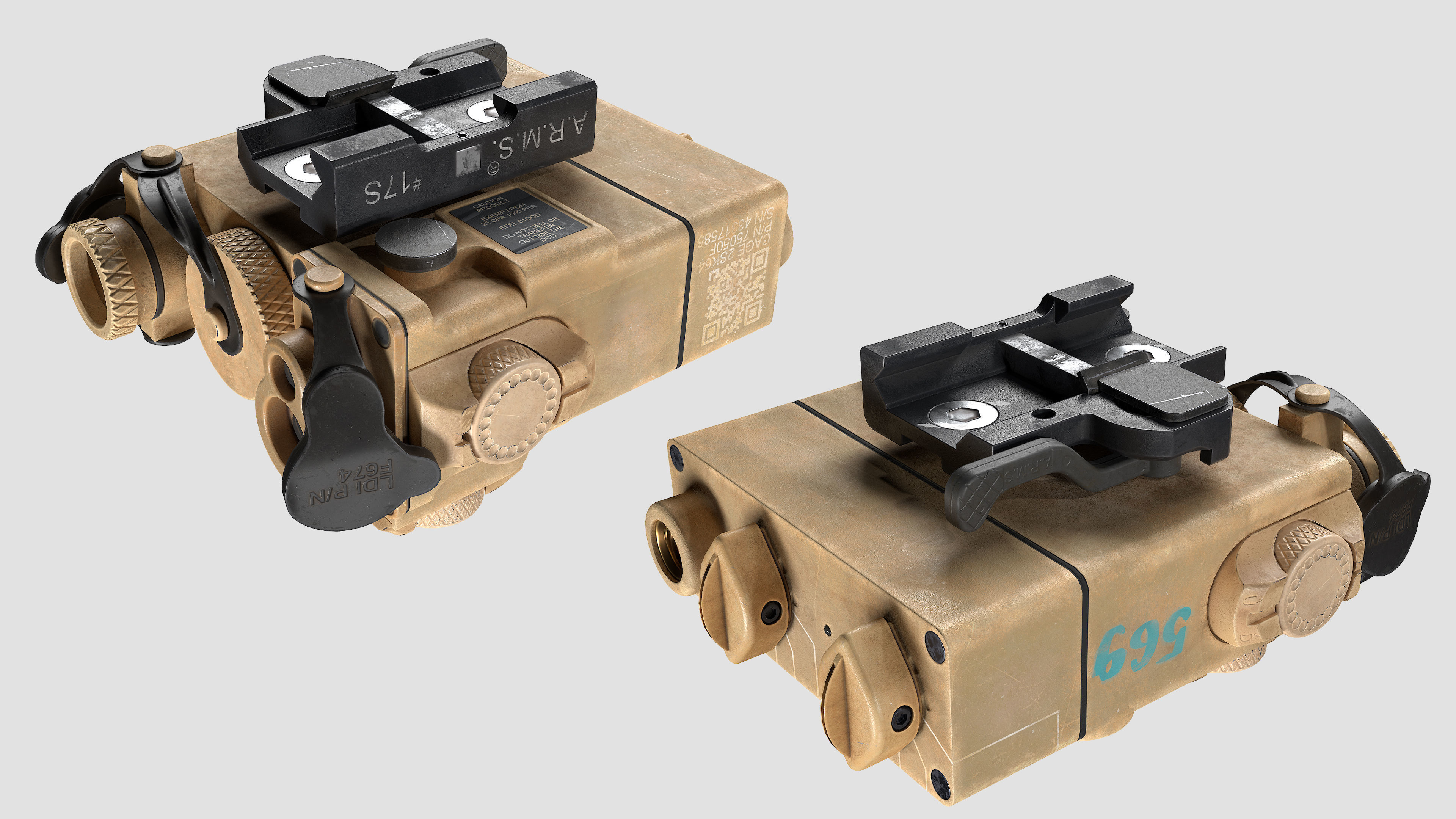 3D model Aiming Device VR / AR / low-poly | CGTrader