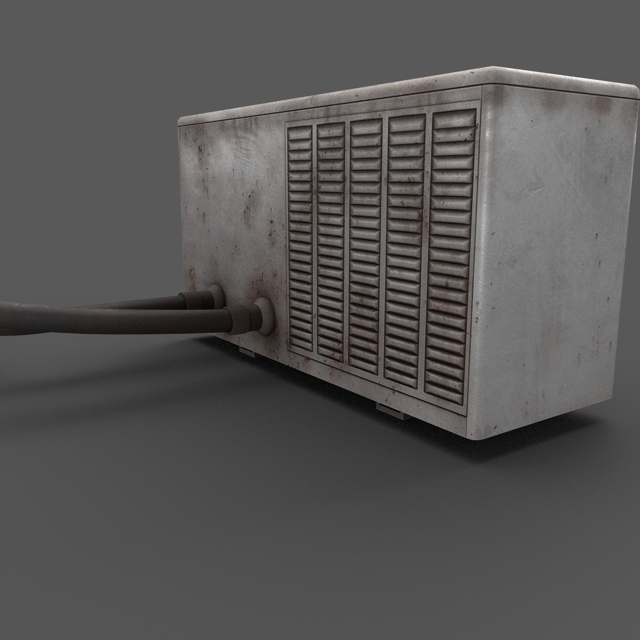 3D model Roof Ac Unit Low Poly VR / AR / low-poly | CGTrader
