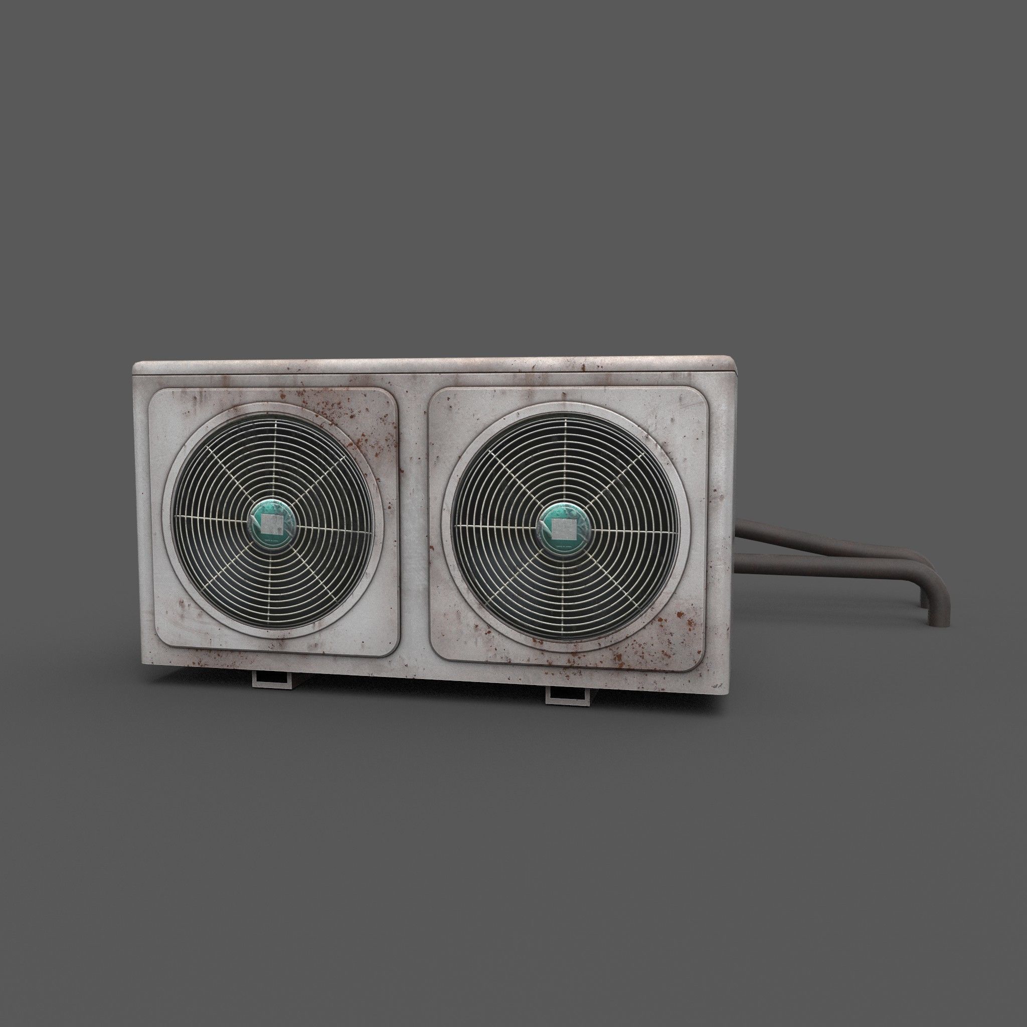3D model Roof Ac Unit Low Poly VR / AR / low-poly | CGTrader