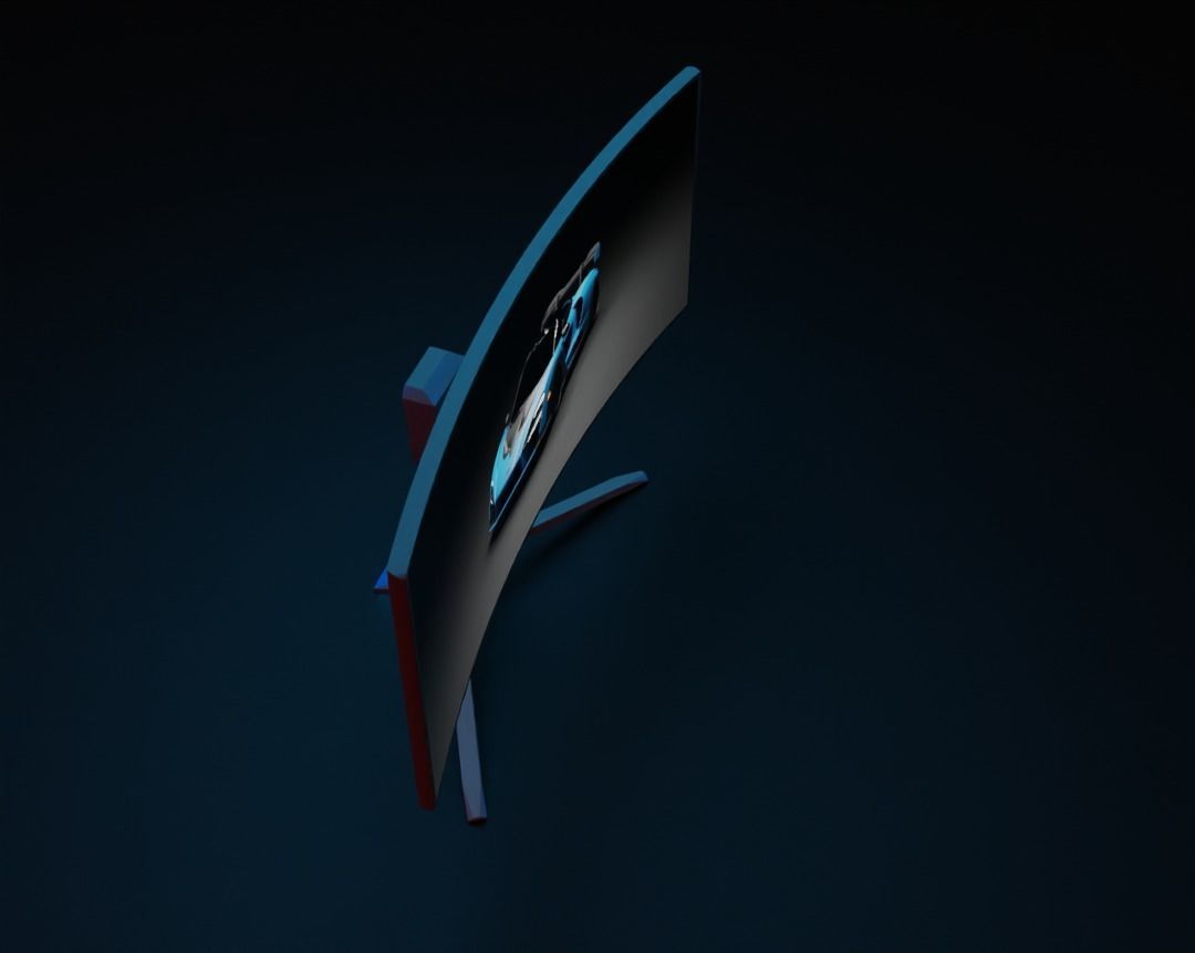 Gaming Monitor 3d Model free VR / AR / low-poly 3D model | CGTrader