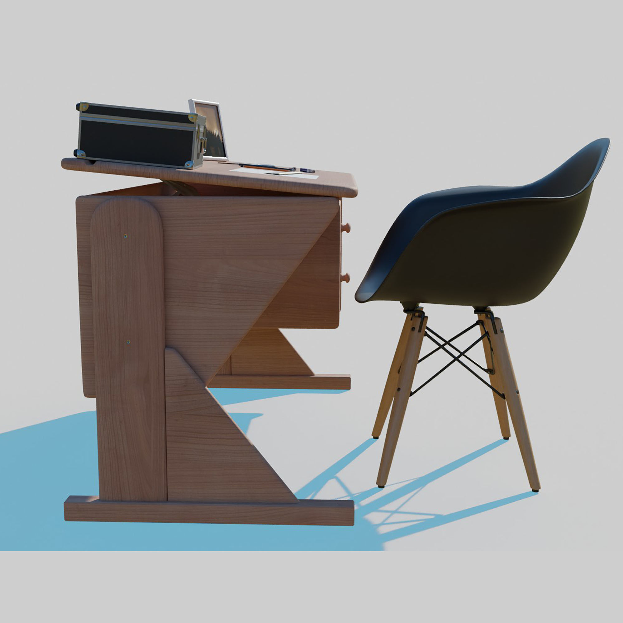 Drawing Workplace 3D model | CGTrader