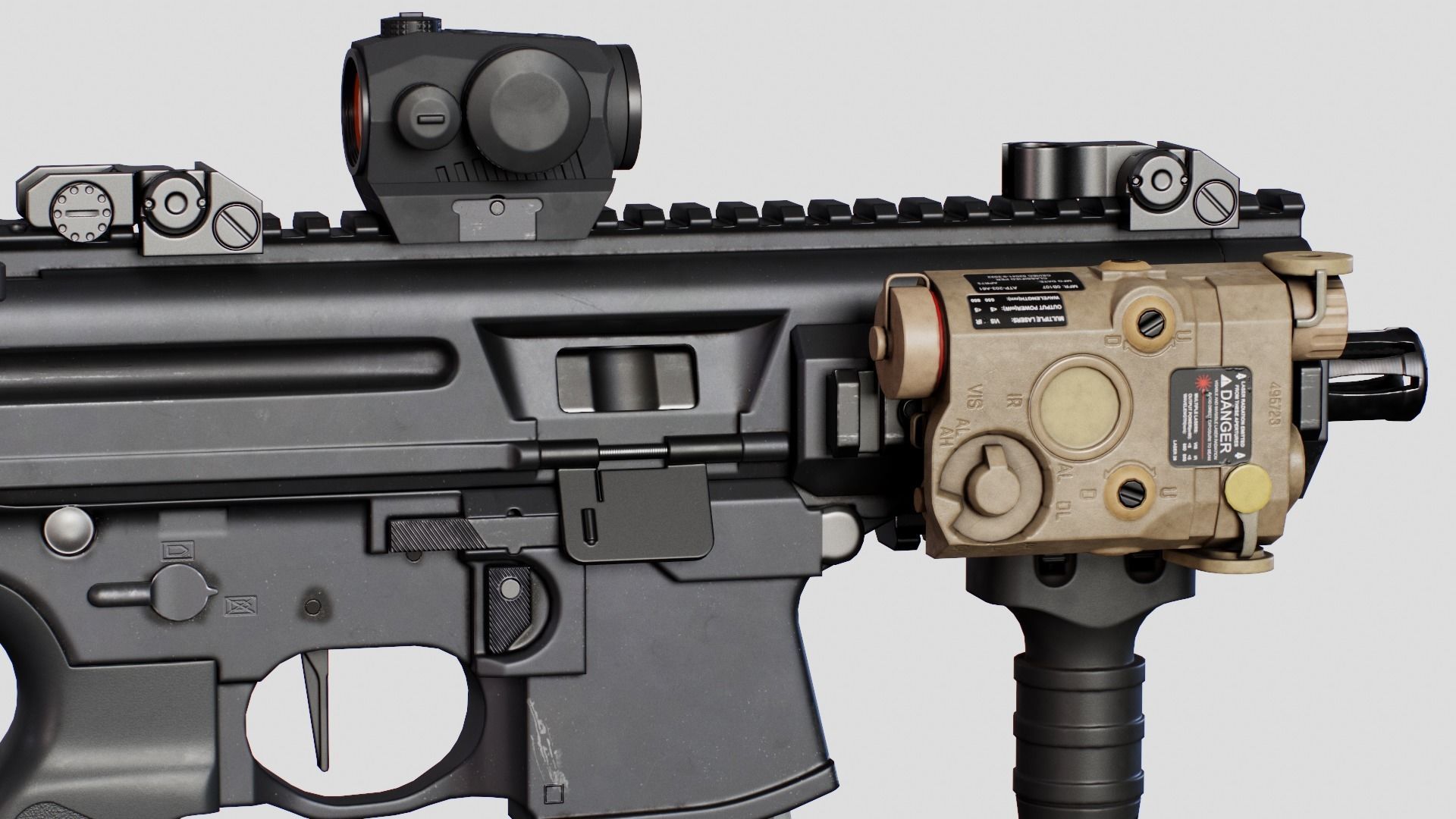 3D model Sig MPX VR / AR / low-poly | CGTrader