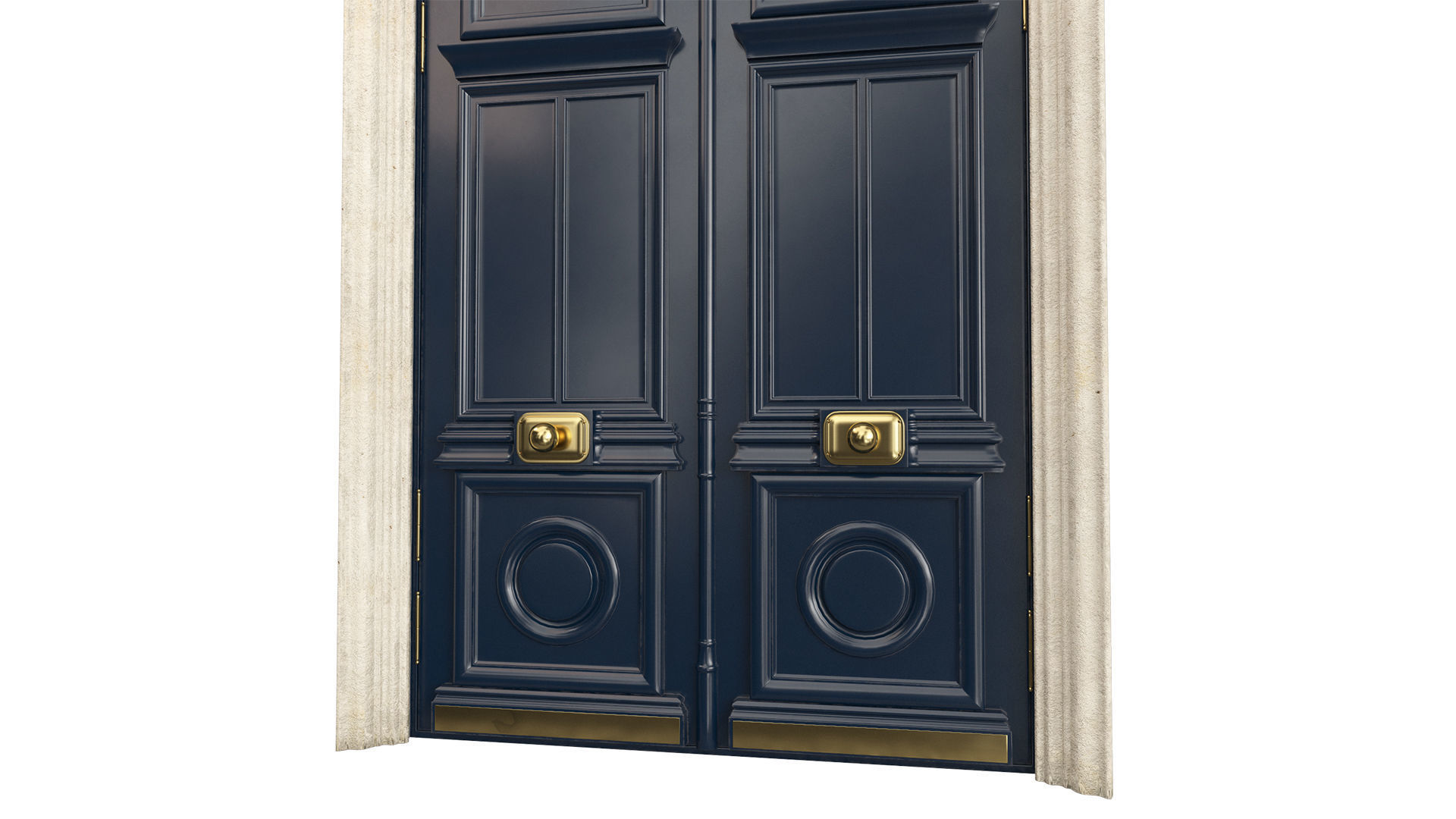 Entrance classic door 75 3D model | CGTrader