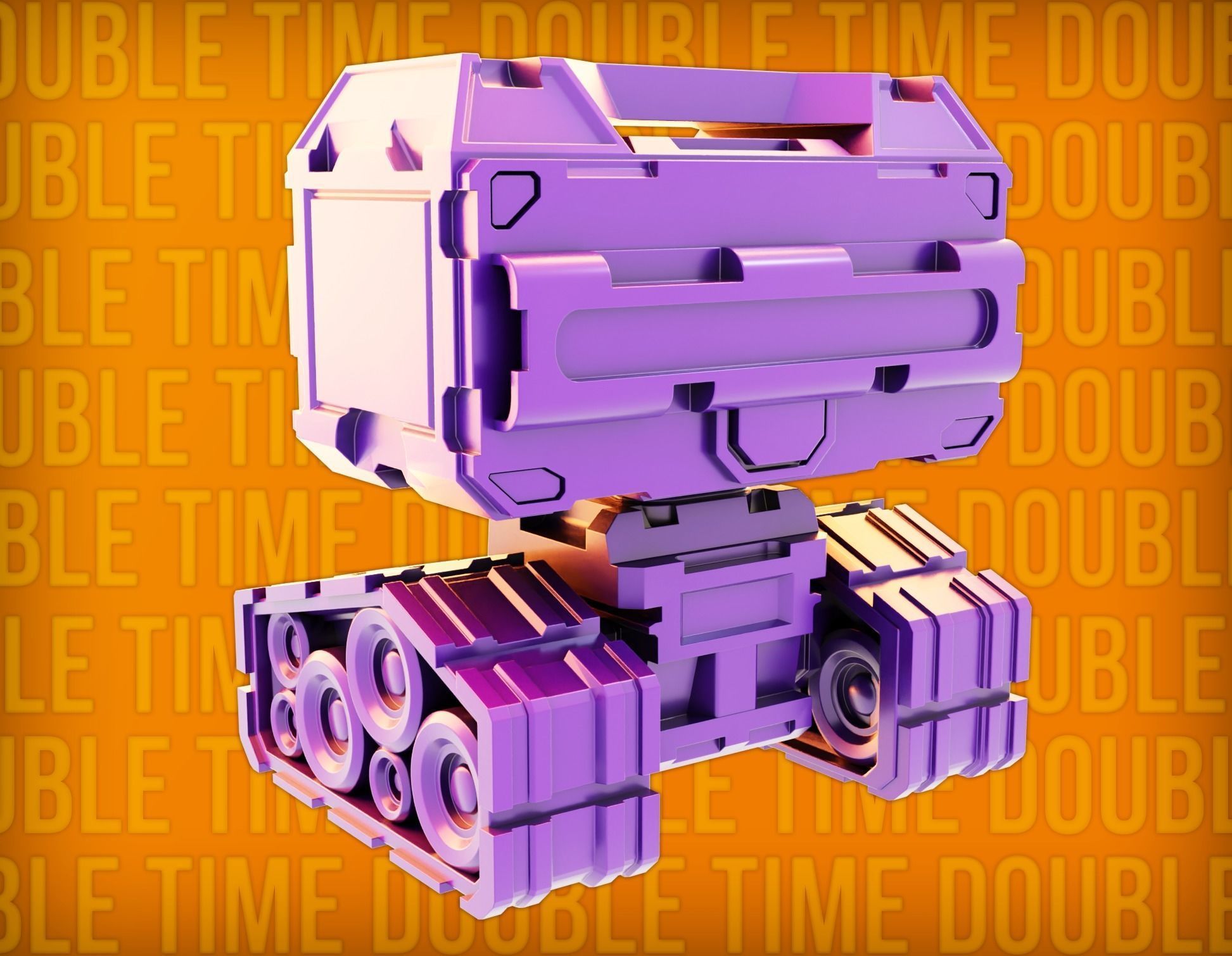 Robo-Tank 3D Print model robot with speakers 3D model 3D printable ...