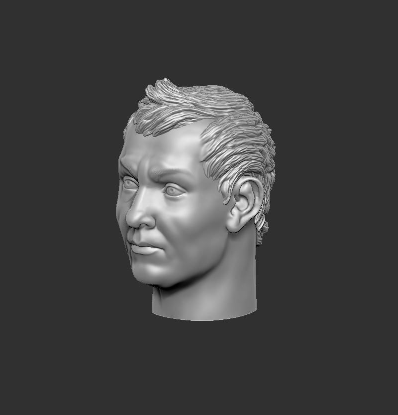 Head 1 bust of julius caesar 3D model 3D printable | CGTrader