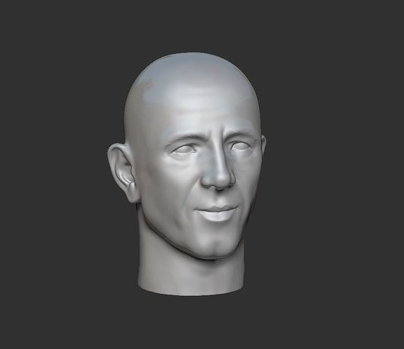 Head 3 3D model 3D printable | CGTrader