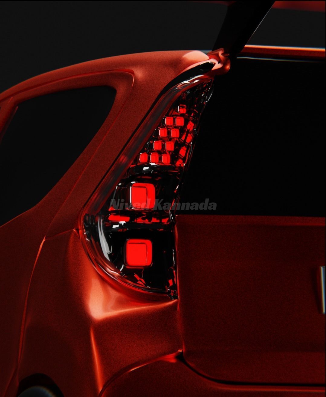 3D model Ritz Sport Edition Car Hatchback Rigged and Ready for ...