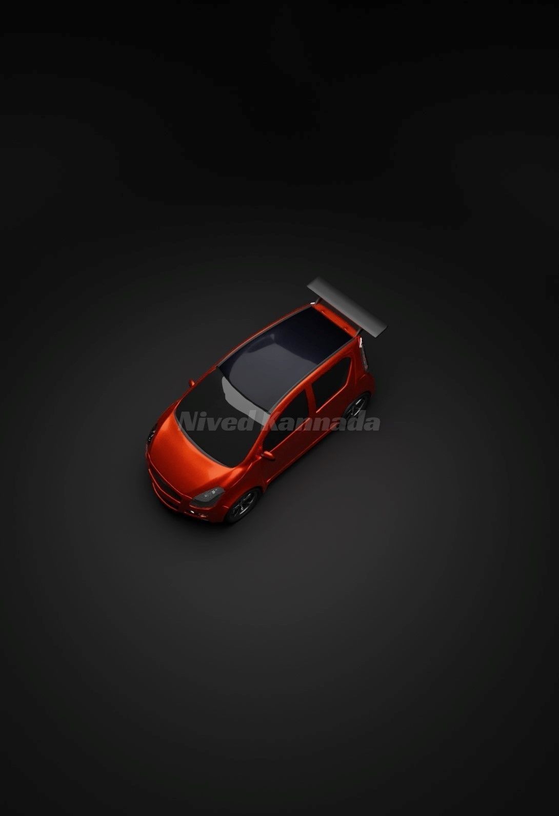 3D model Ritz Sport Edition Car Hatchback Rigged and Ready for ...