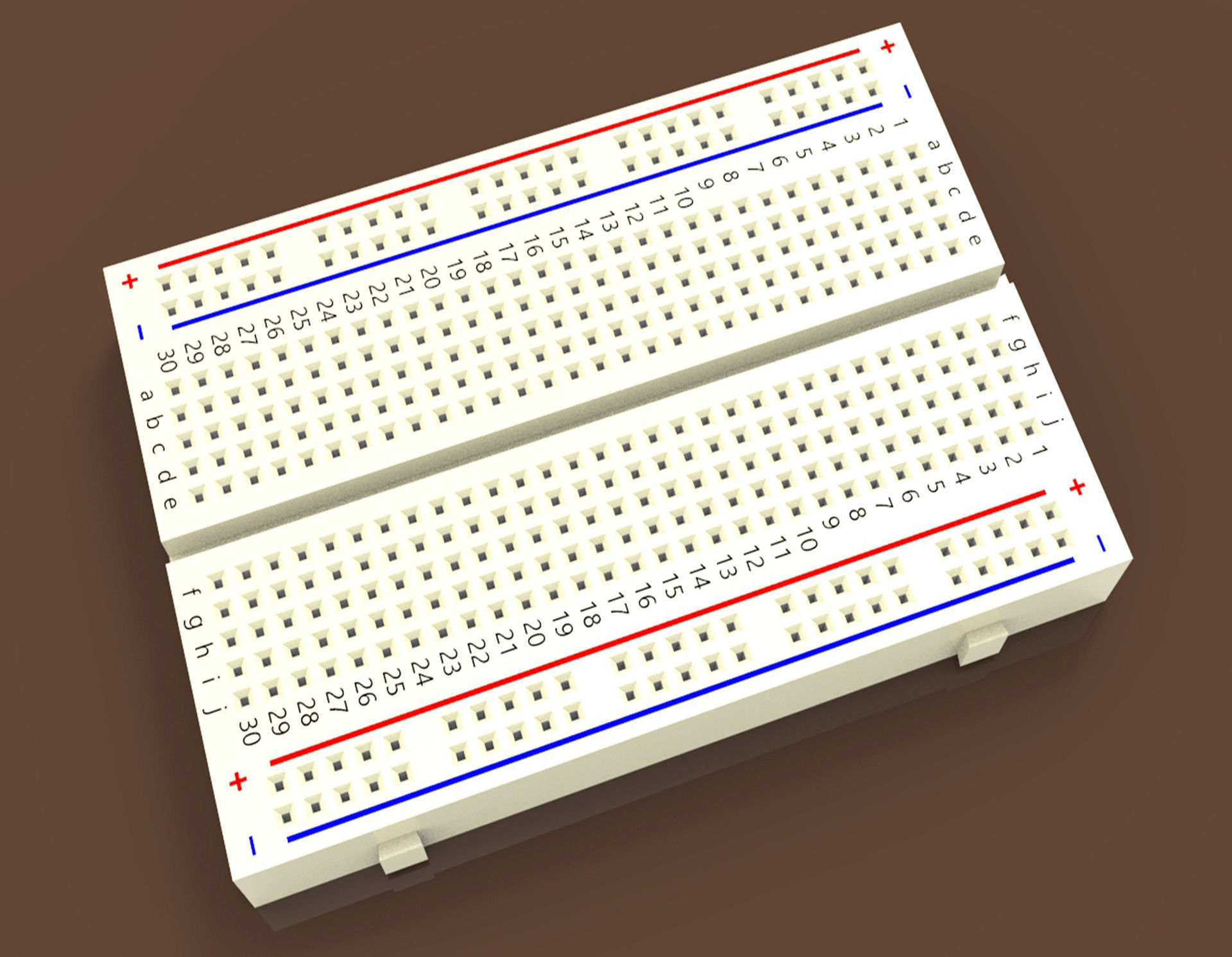 Breadboard 3D model | CGTrader