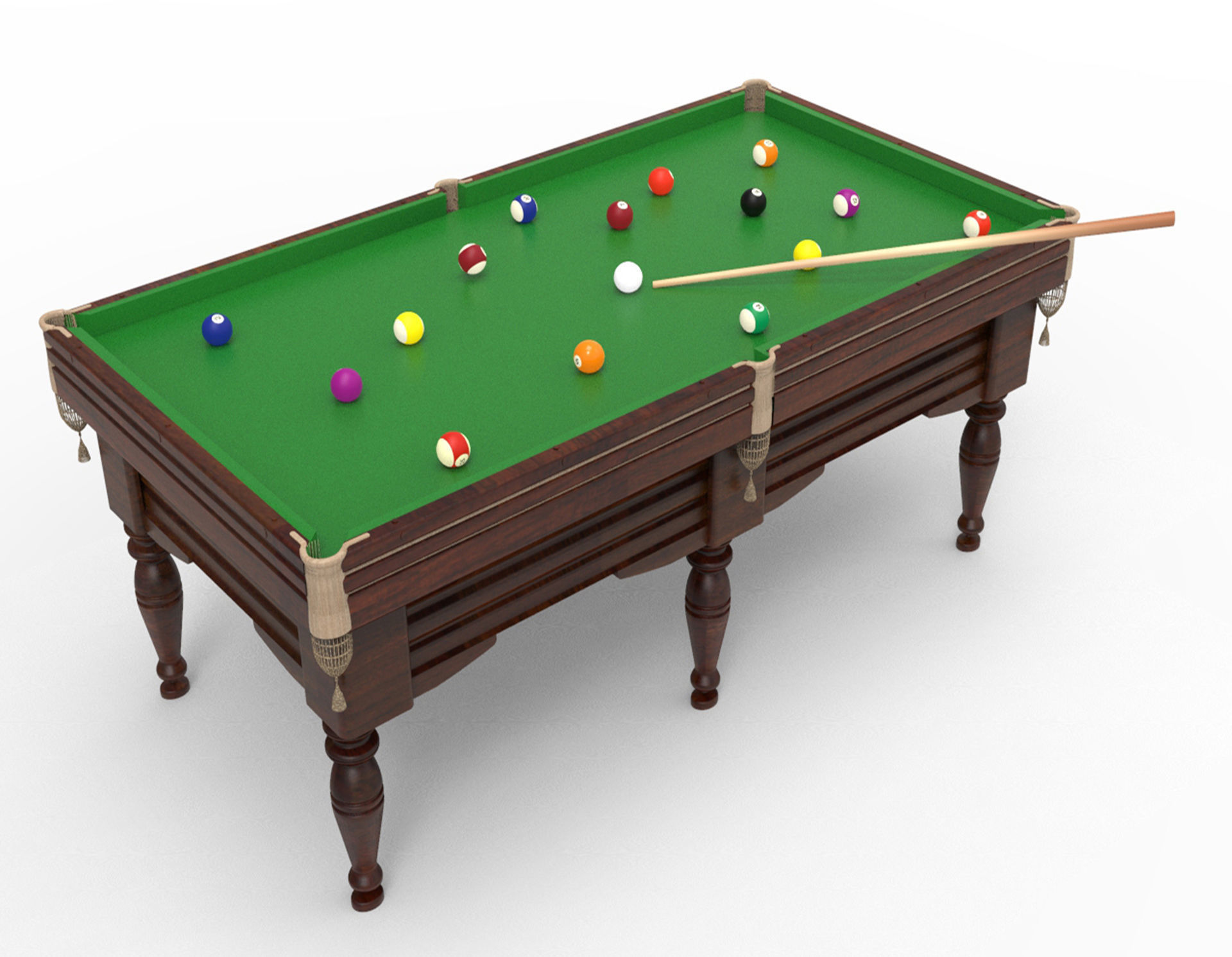 Billiard Table 3D model | CGTrader