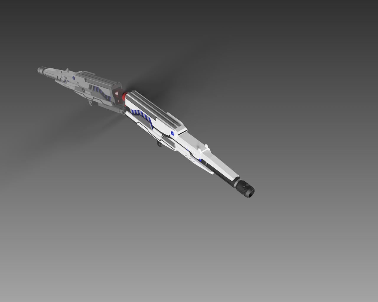 Bazooka for Gunpla HG and MG 3D model 3D printable | CGTrader