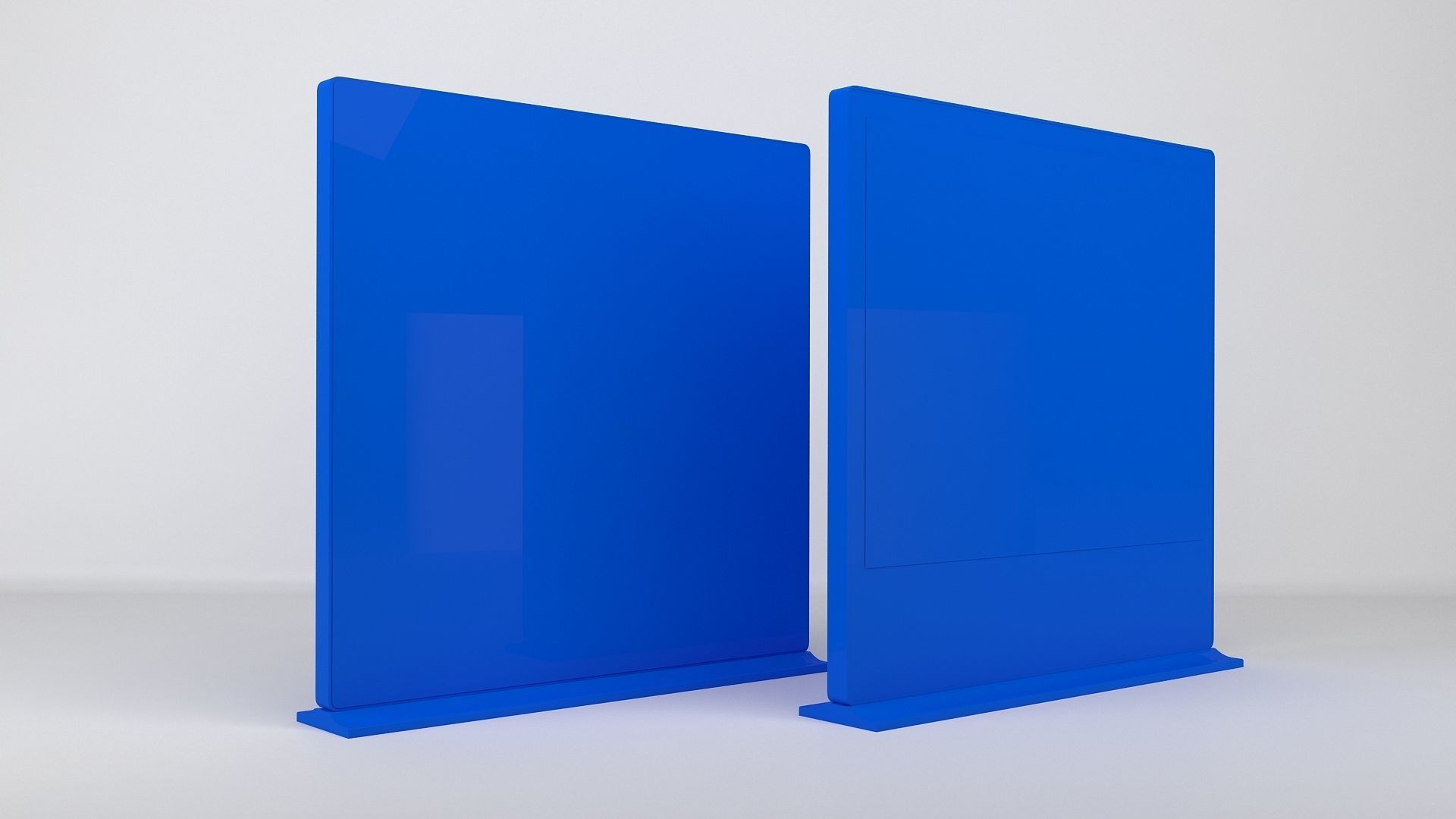 Square Digital Signage 3D model | CGTrader