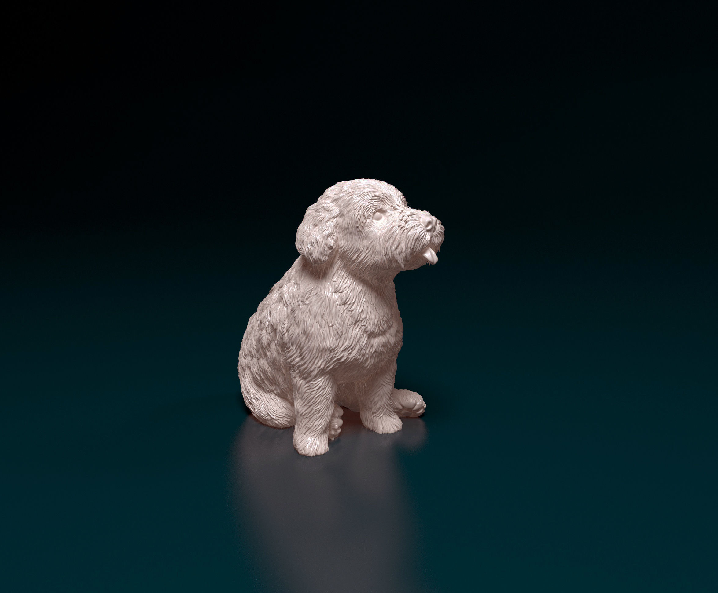 Miniature Schnauzer 3D model 3D printable | CGTrader