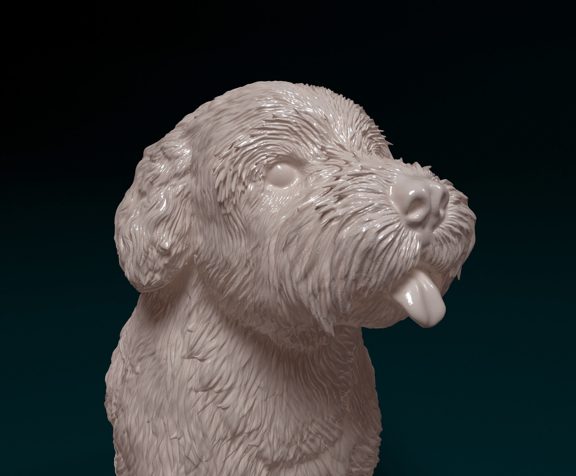 Miniature Schnauzer 3D model 3D printable | CGTrader