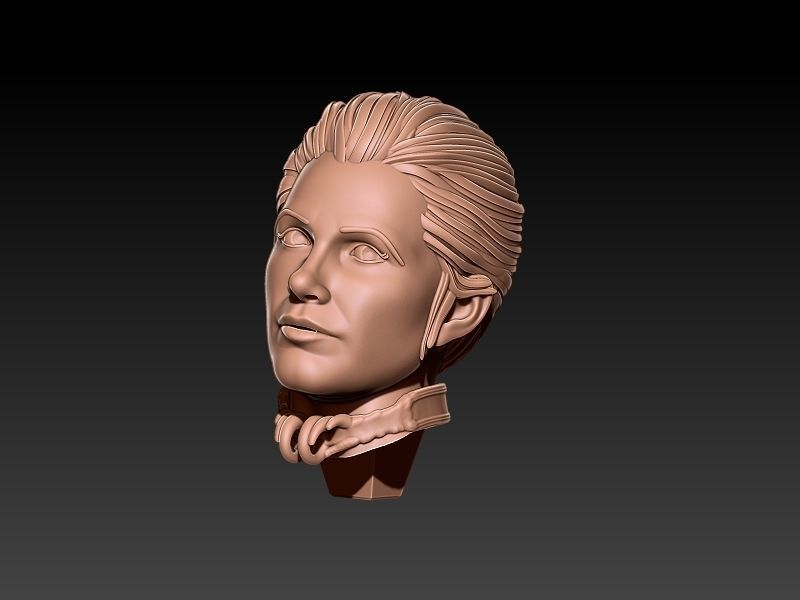 Princess Leia On Jabba Slave Costume 3d Model 3d Printable Cgtrader