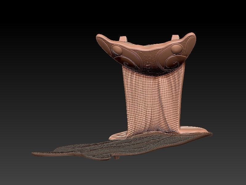 Princess Leia On Jabba Slave Costume 3d Model 3d Printable Cgtrader