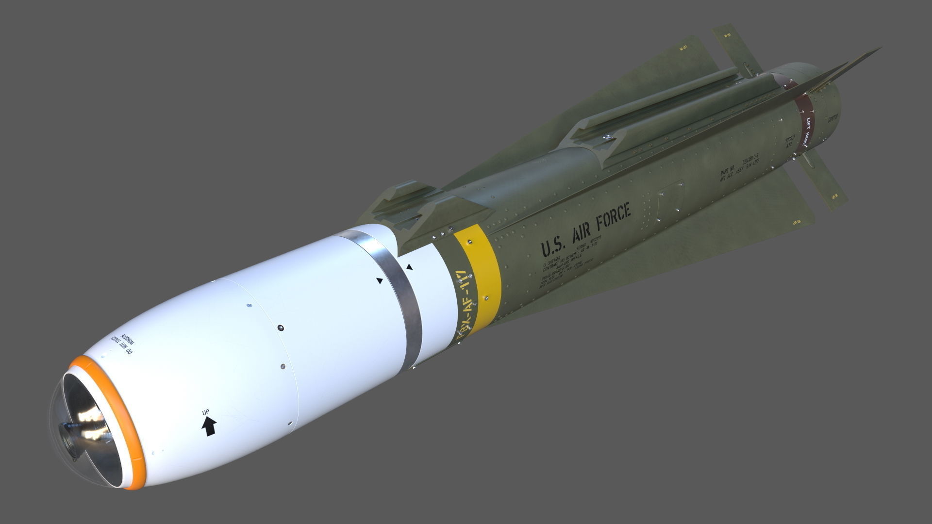 The AGM-65K Maverick 3D model | CGTrader