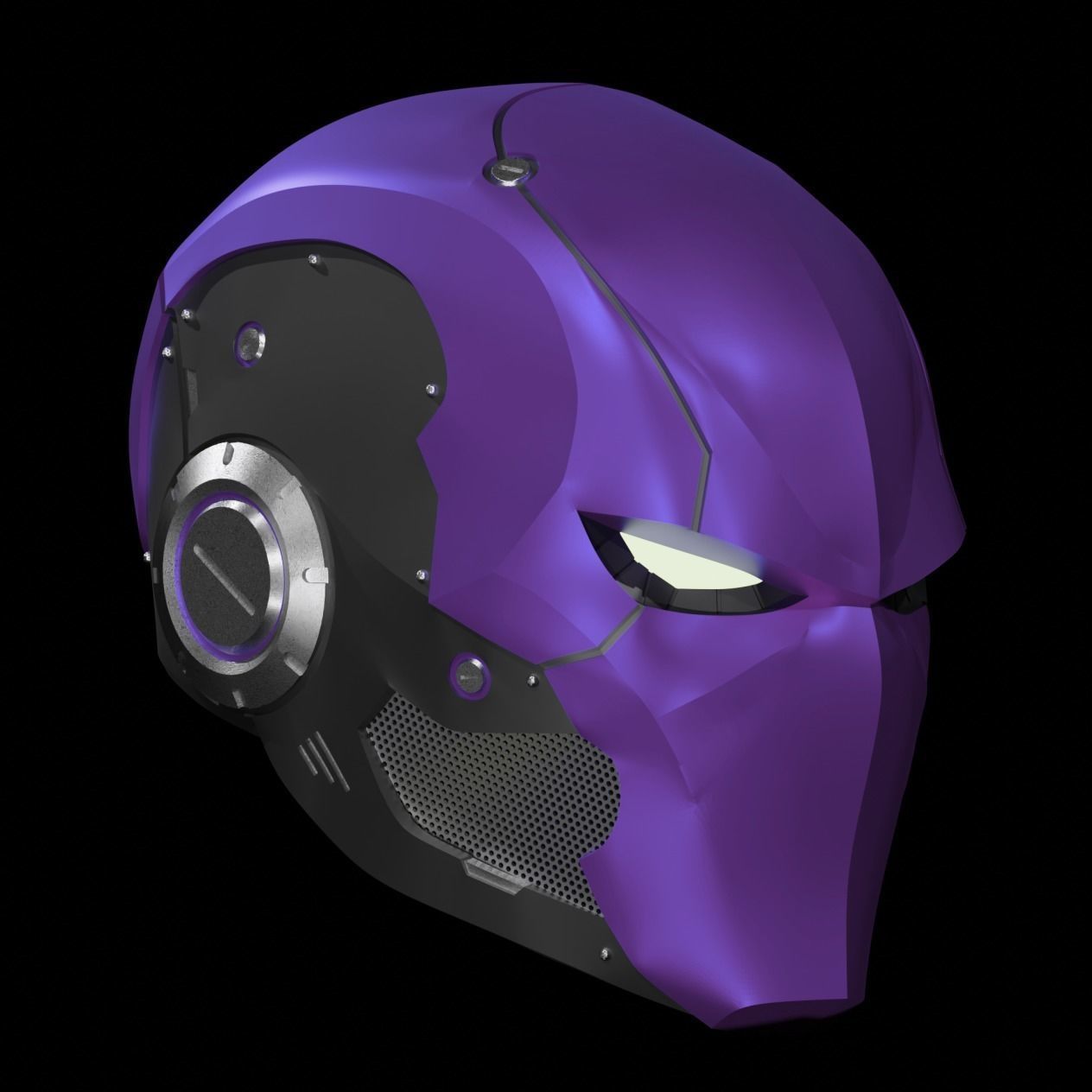 Blue Ronin Helmet 3D model 3D printable | CGTrader