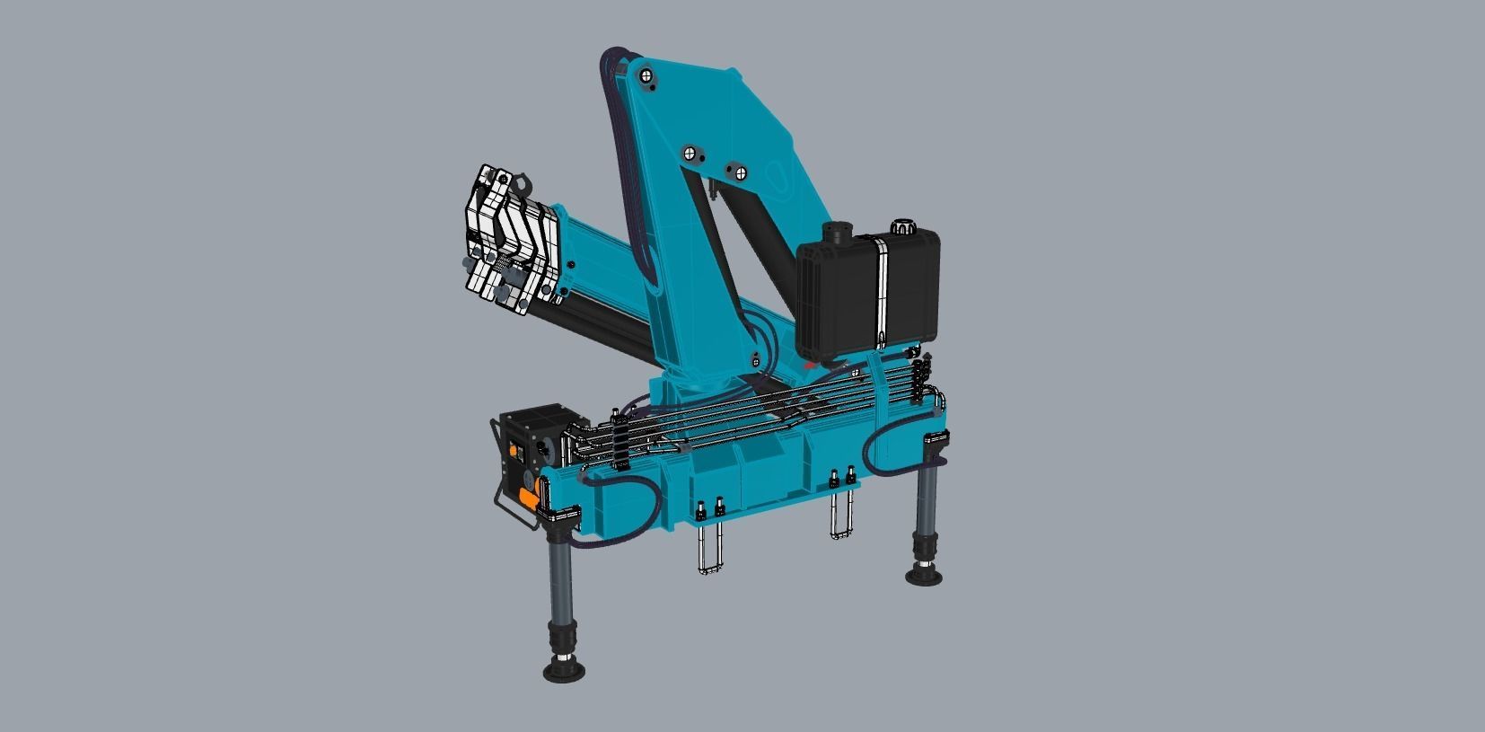 Hydraulic lifter 3D model | CGTrader