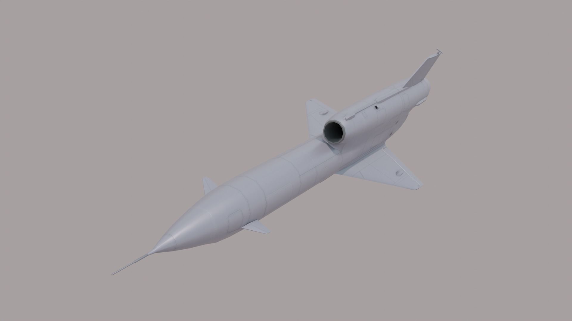 3D model Tu-243 Reys-D VR / AR / low-poly | CGTrader