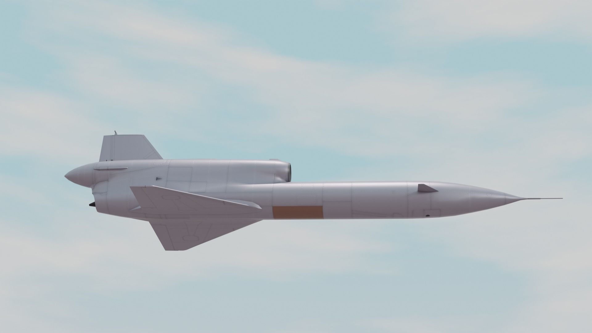 3D model Tu-243 Reys-D VR / AR / low-poly | CGTrader