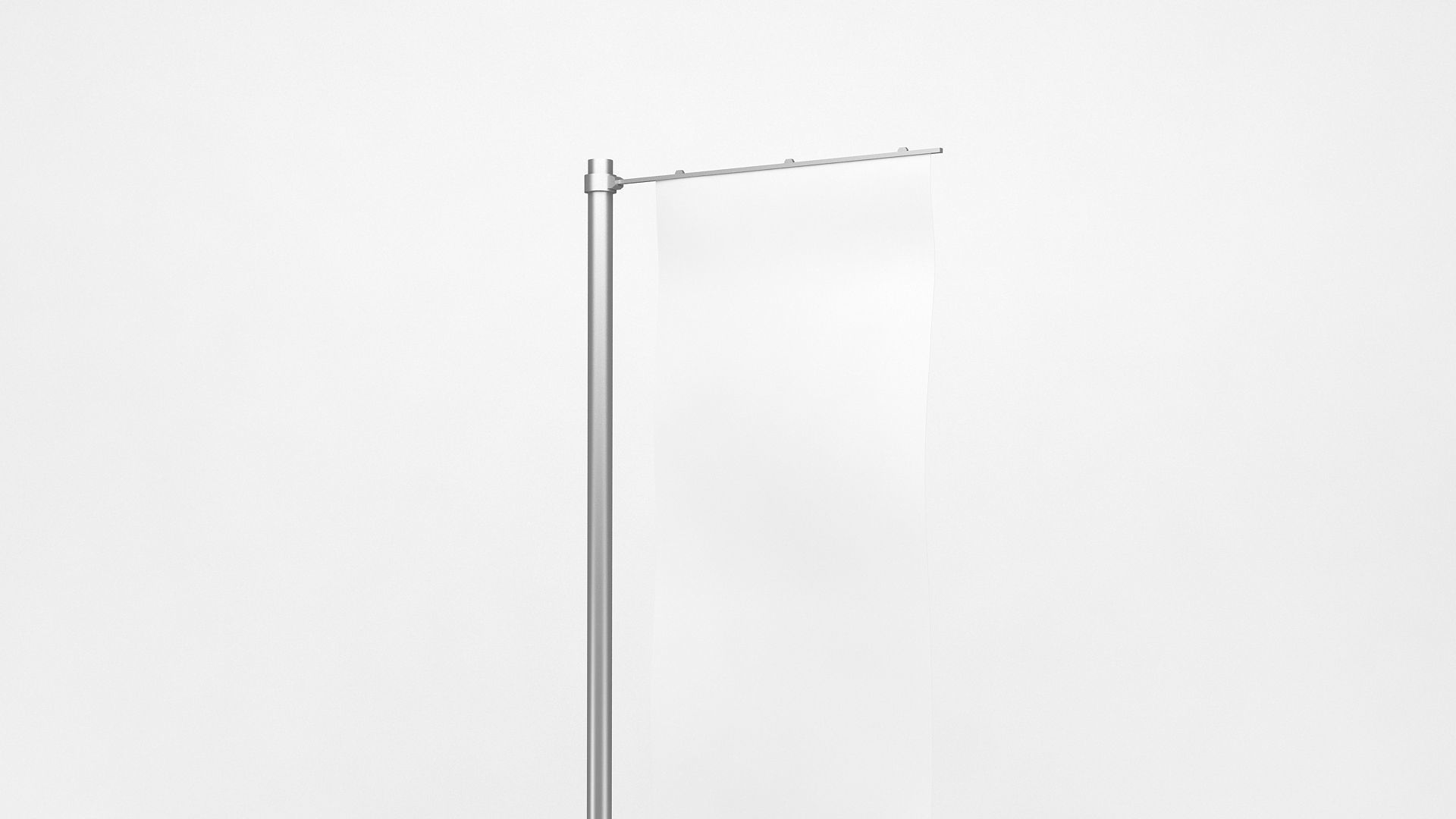 Street Flag 3D model | CGTrader