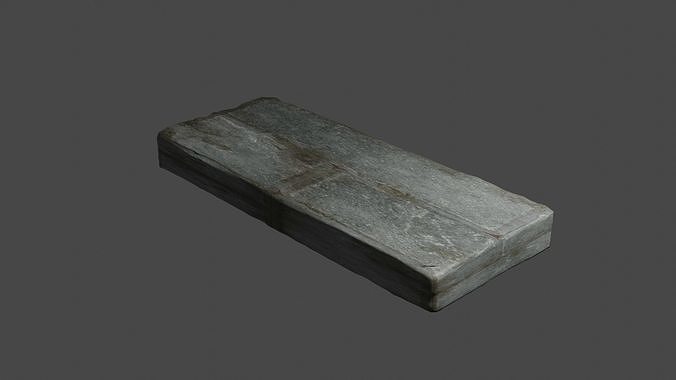 stone tile stone brick 3D model | CGTrader