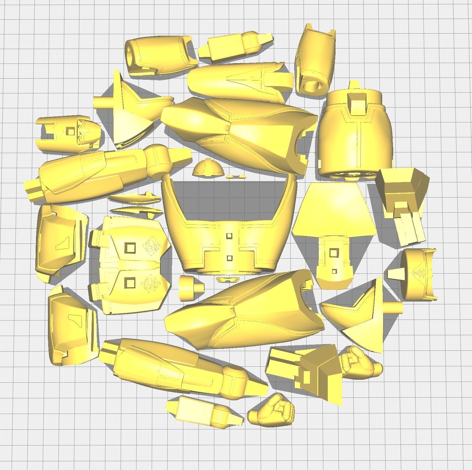 GIANT GORG 3D model 3D printable | CGTrader