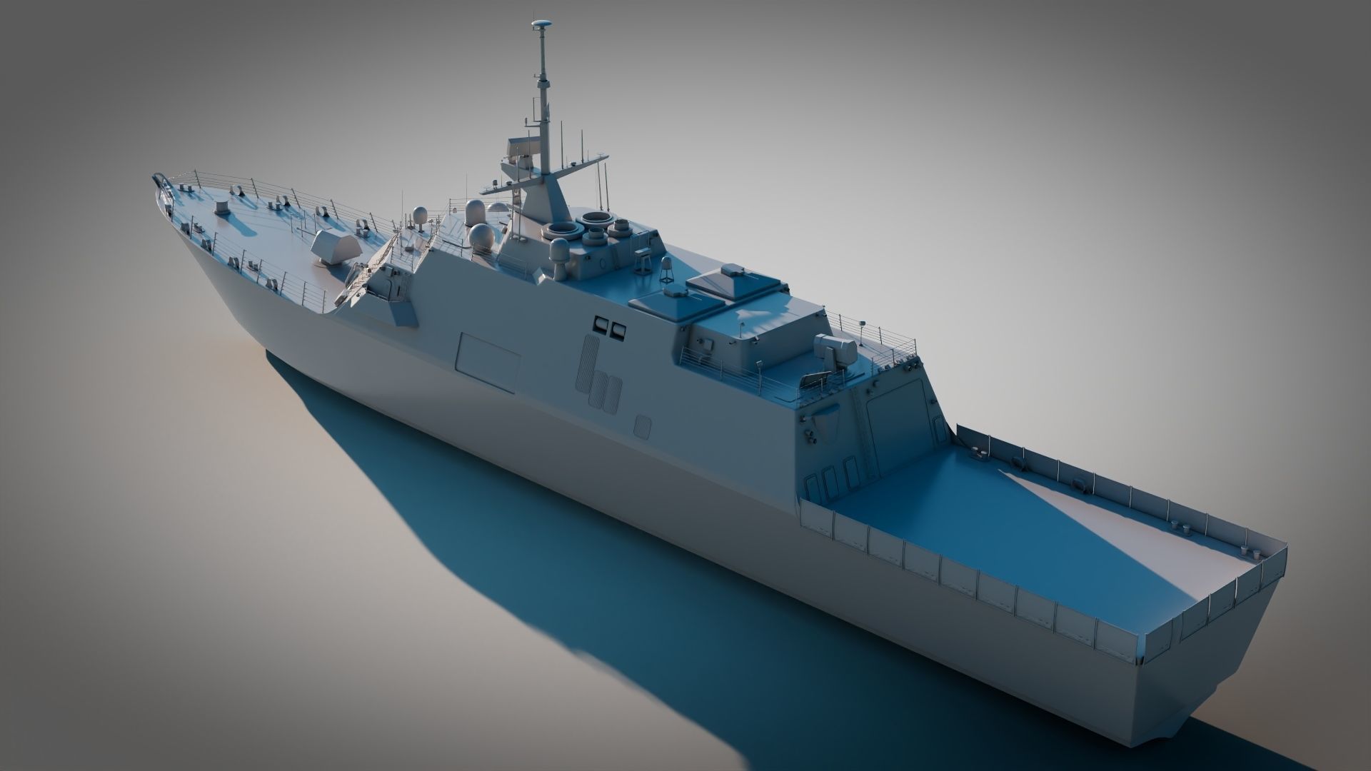 USS Freedom Ship 3D model | CGTrader