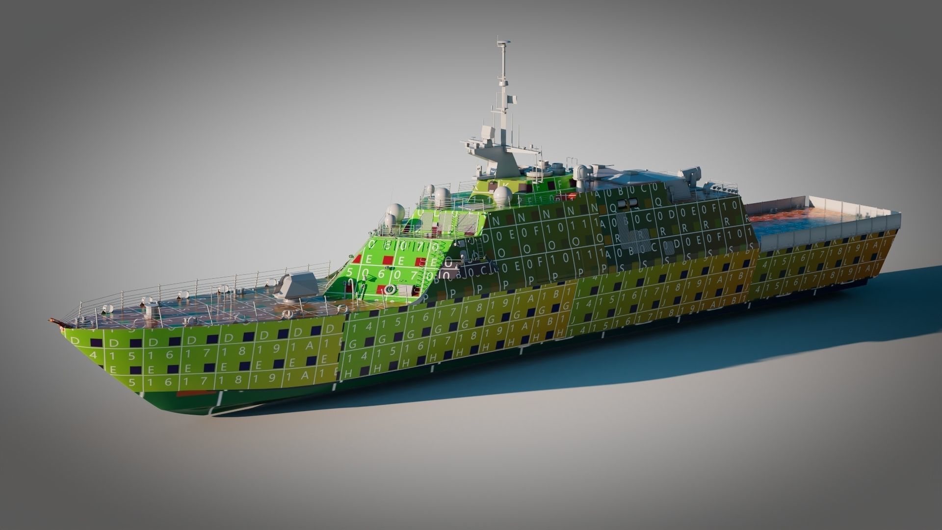 USS Freedom Ship 3D model | CGTrader