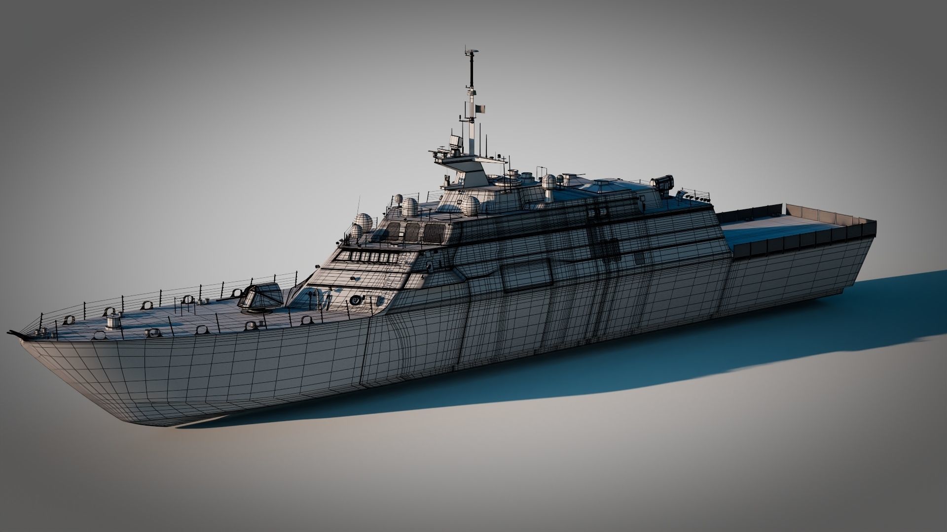 USS Freedom Ship 3D model | CGTrader