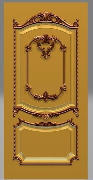 3d cnc door 3D model | CGTrader