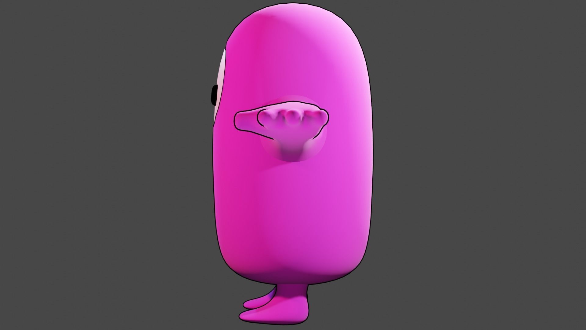 Fall Guy free 3D model | CGTrader