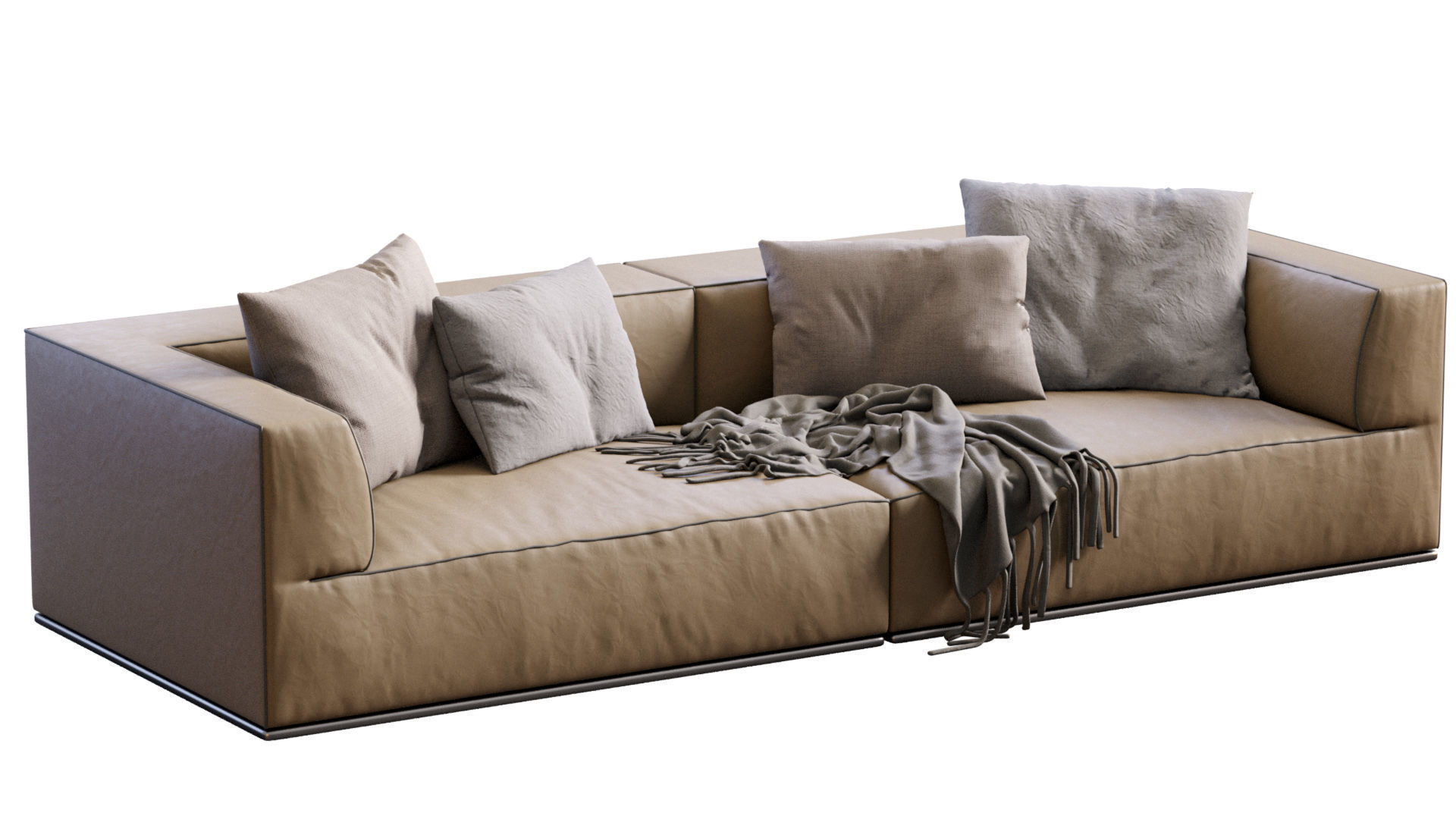 Sofa Perry By Flexform 3D model | CGTrader