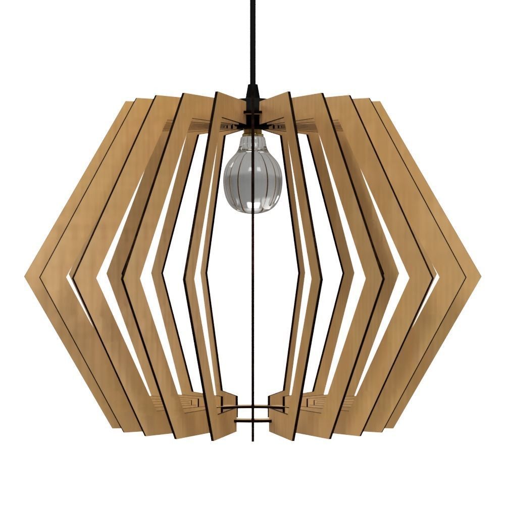 CEILING LIGHT LAMP 3D PRINT AND LASER CUT FILES MODEL 15 3D 3D model 3D ...