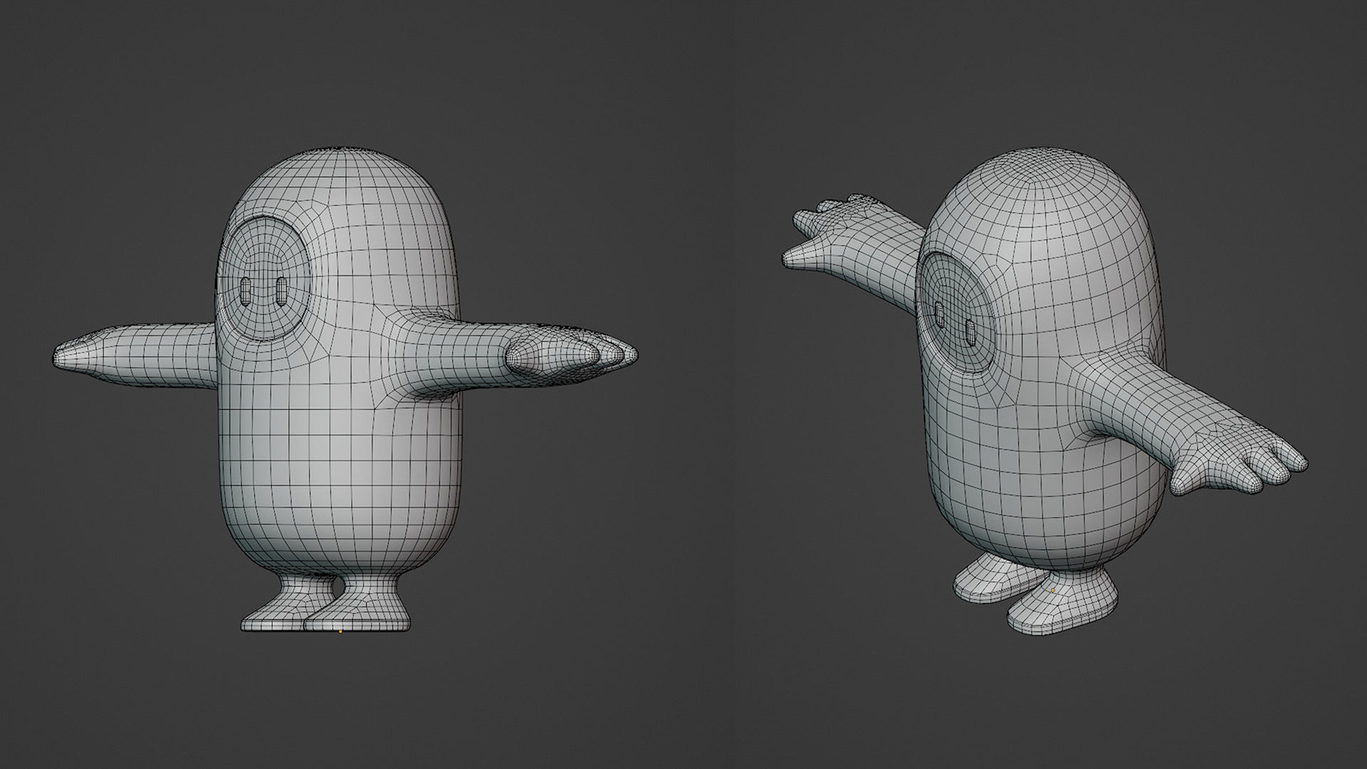 3D model FallGuys Character Rig VR / AR / low-poly | CGTrader