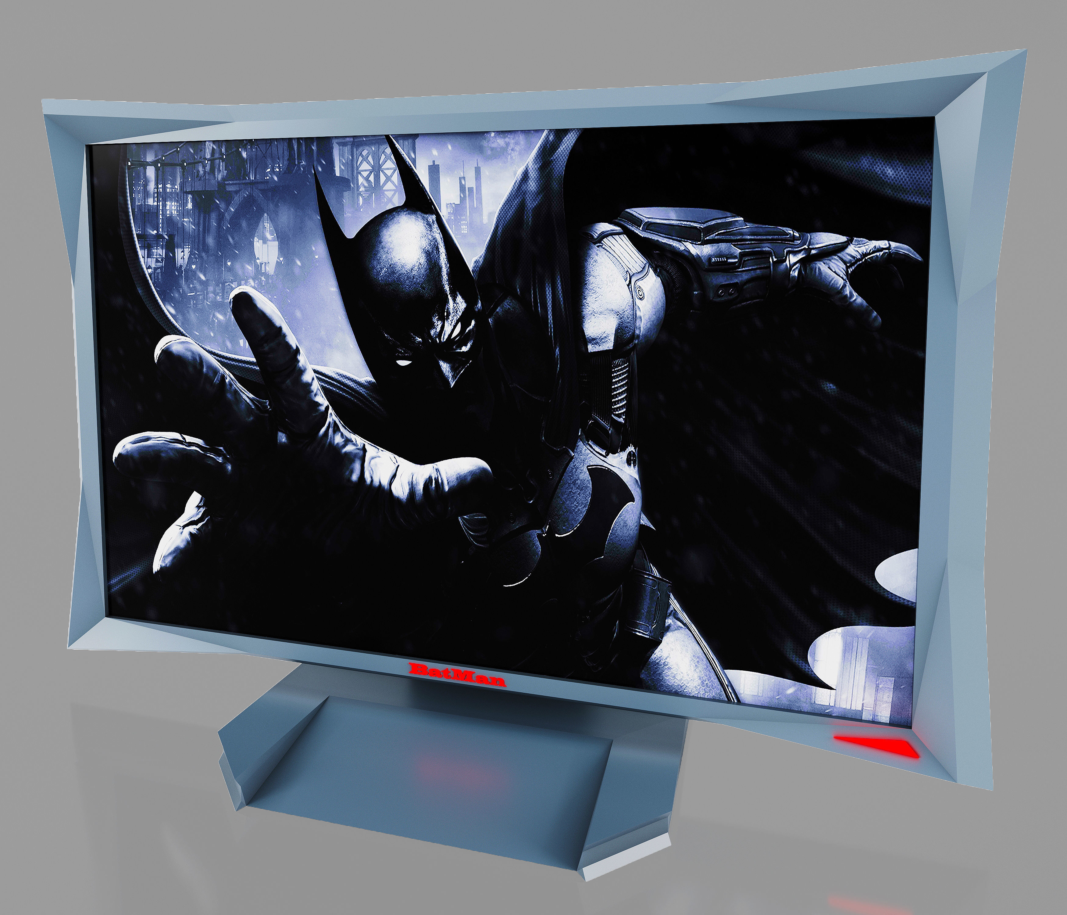 3D model 3Ds Max Monitor Batman 3D model VR / AR / low-poly | CGTrader