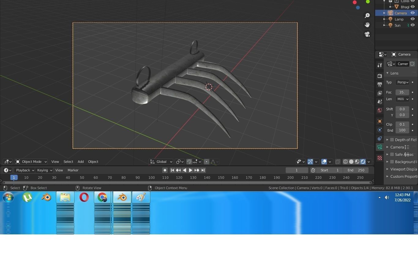 Classic Indian Weapon - Bhag Nagh or Tiger Claws 3D model | CGTrader