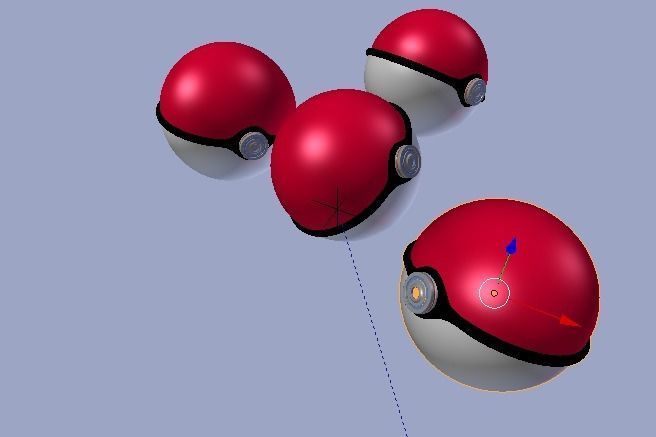Pokemon Balls 3D model | CGTrader