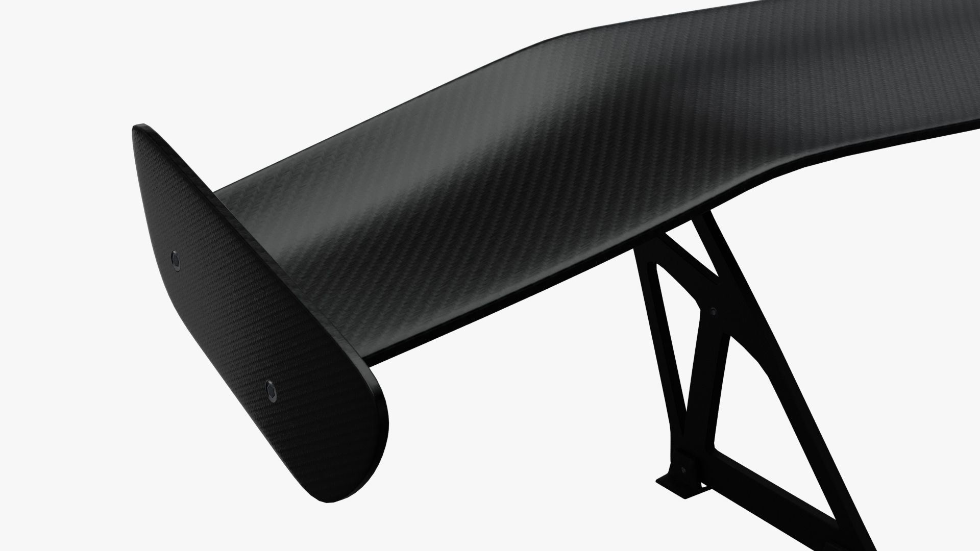 3D model Carbon fiber Car Spoiler VR / AR / low-poly | CGTrader