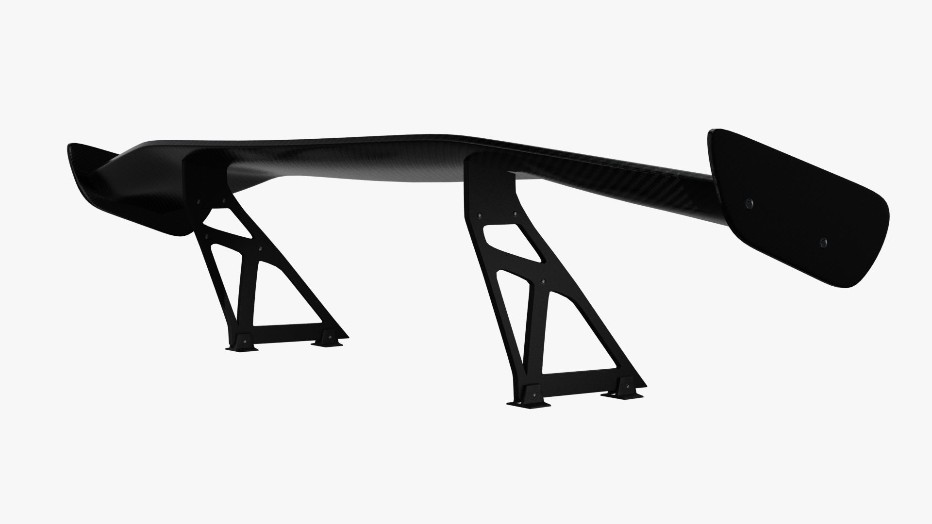 3D model Carbon fiber Car Spoiler VR / AR / low-poly | CGTrader