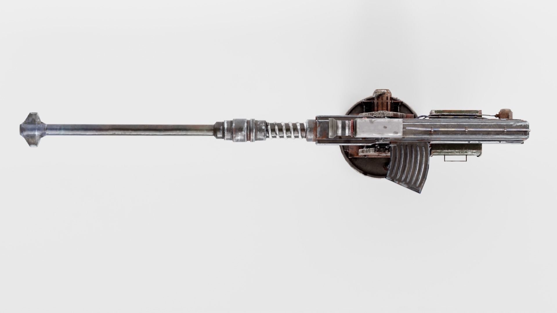 3D model Sniper super rifle turret gun da1 VR / AR / low-poly | CGTrader