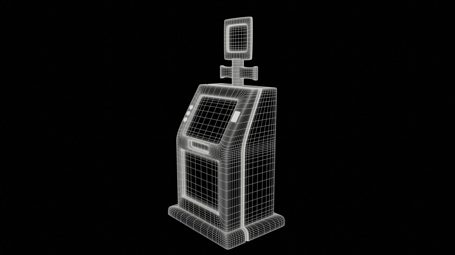 ATM and cash machine 3D model | CGTrader