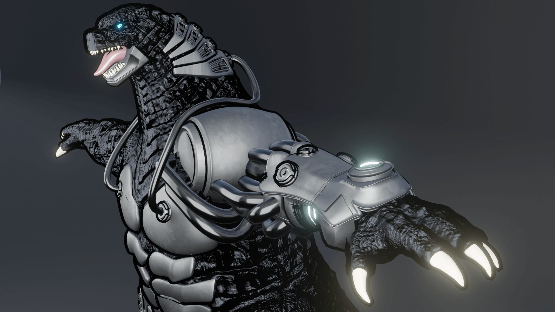 Mecha Godzilla 3D model | CGTrader