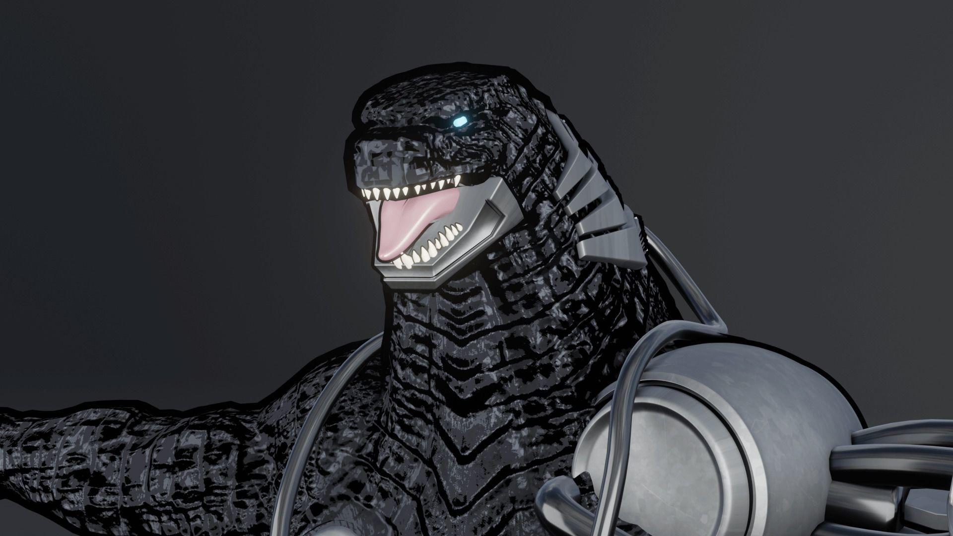 Mecha Godzilla 3D model | CGTrader