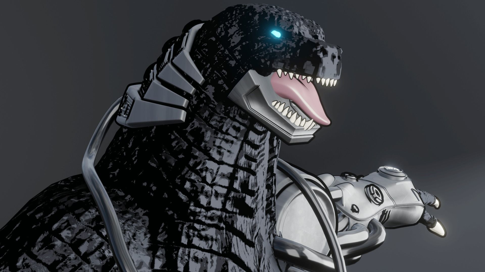 Mecha Godzilla 3D model | CGTrader