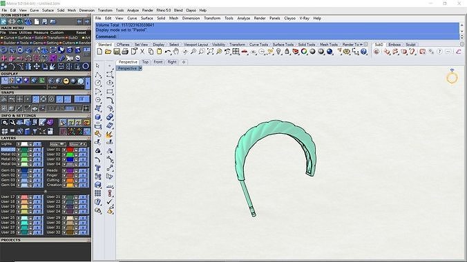 earrings computer screen showing head 3D model 3D printable | CGTrader