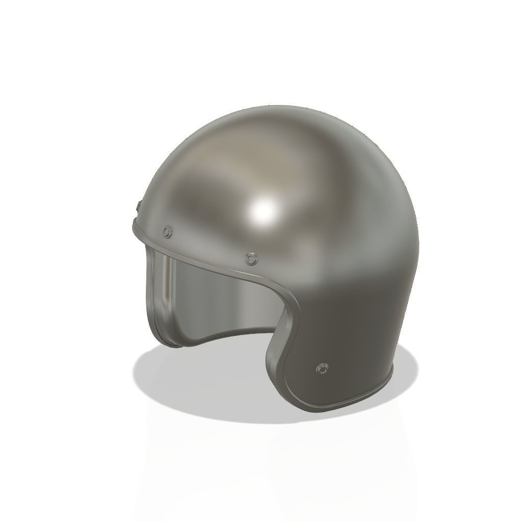 3d printable classic helmet - Hi-poly 3D model 3D printable | CGTrader