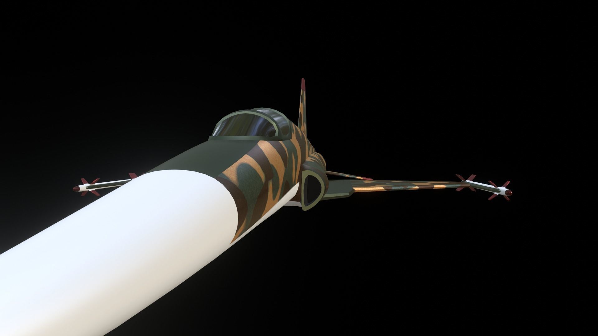 Modern Fighter Jet - Northrop F-5 Freedom Fighter 3D model 3D printable ...